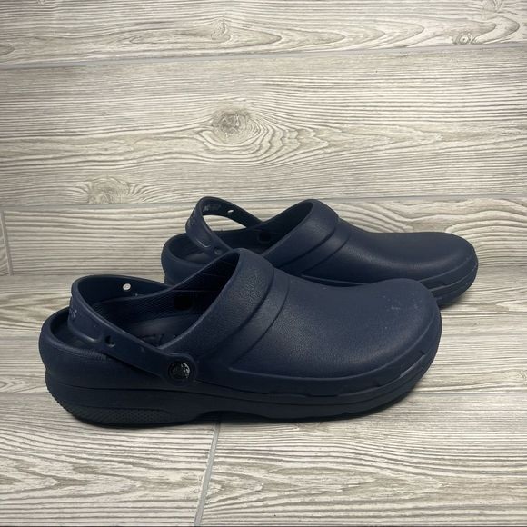 CROCS | Shoes | Crocs Navy Iconic Clog Mens 3 | Poshmark